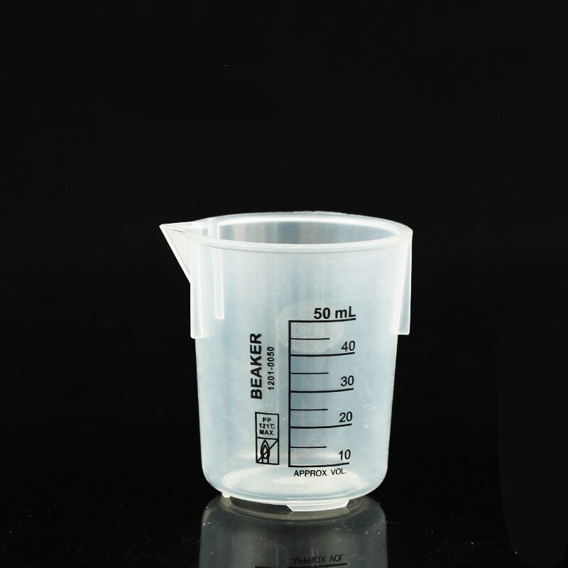 4pcs/lot 50ml Plastic Graduated Beaker with Scale ... – Grandado