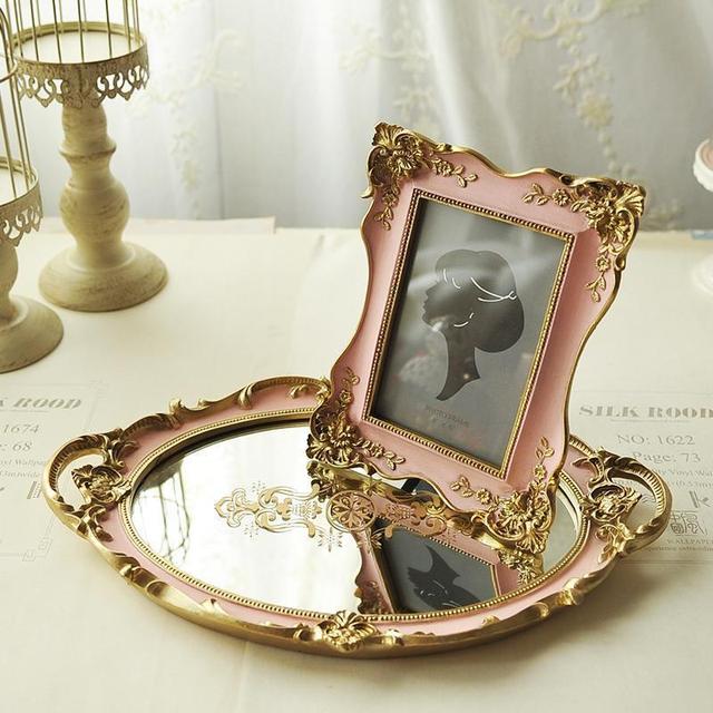 Embossed Photo Frame Golden Vine Pictures Frames V... – Grandado