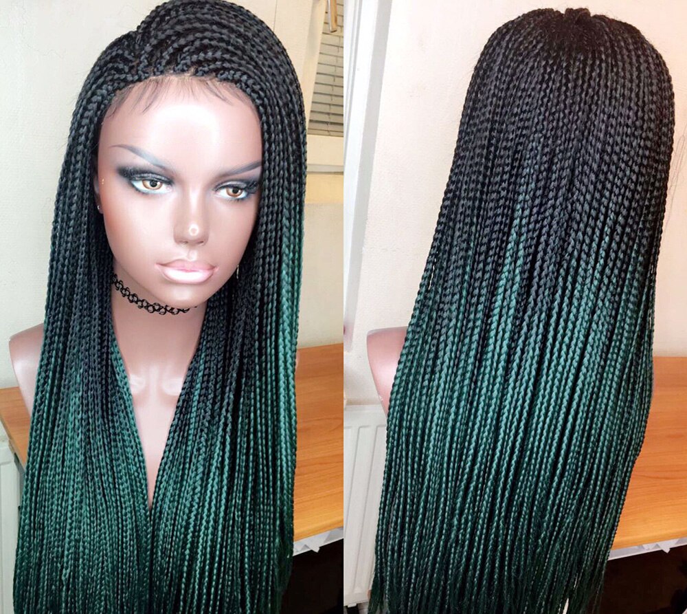 QP hair Green high tempe‎ratur‎e fiber‎Braiding Ha... – Vicedeal