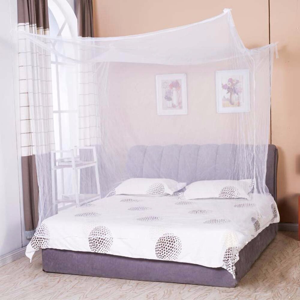 White Mosquito Net Netting Student Mosquito Net Be... – Vicedeal
