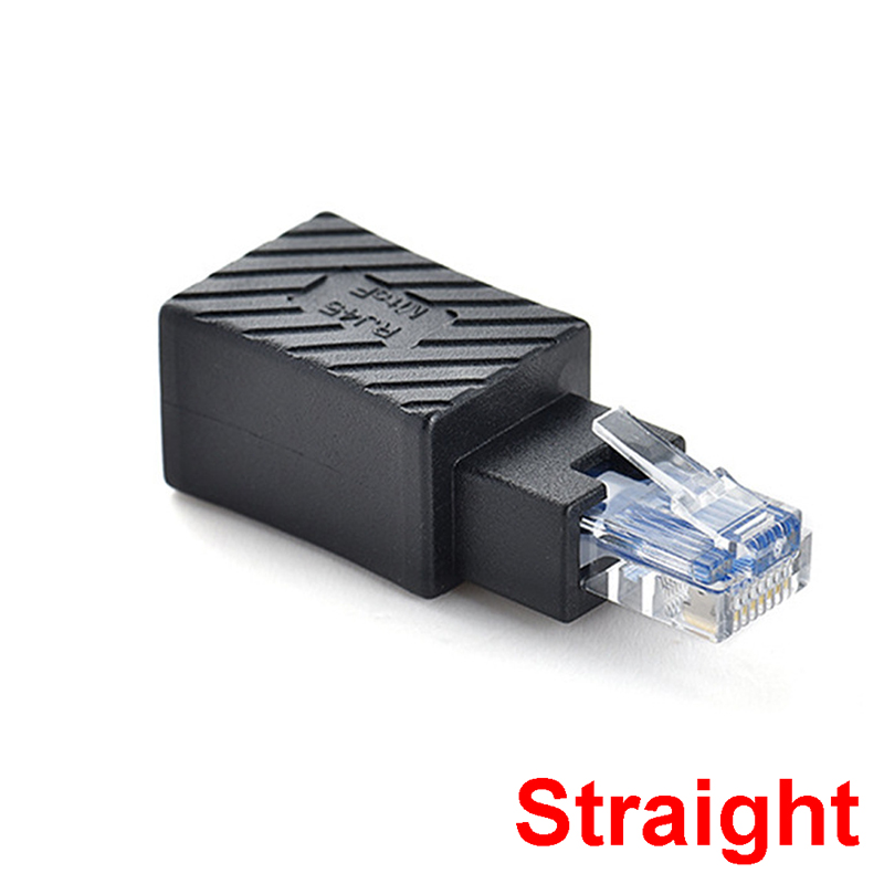 RJ45 Male To Female Converter 90 Degree Extension ... – Grandado