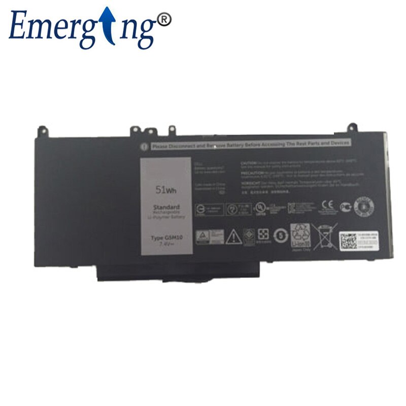 7.4V 51WH Original Laptop Battery for Dell Latitud... – Grandado