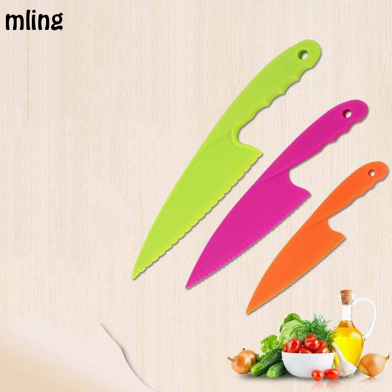 mling Kitchen Knife For Kids Safety Knife 3PC Lett... – Grandado