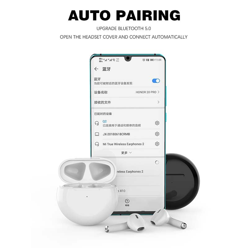 Sports wireless headset charger box earbuds headse... – Vicedeal