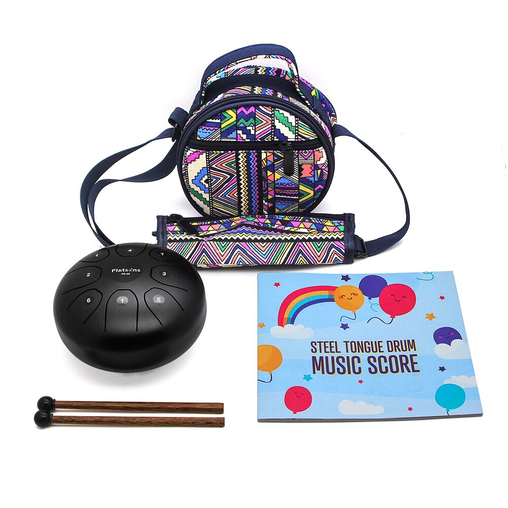 6 inch Steel Tongue Drum 11 Tune Notes Percussion ... – Grandado