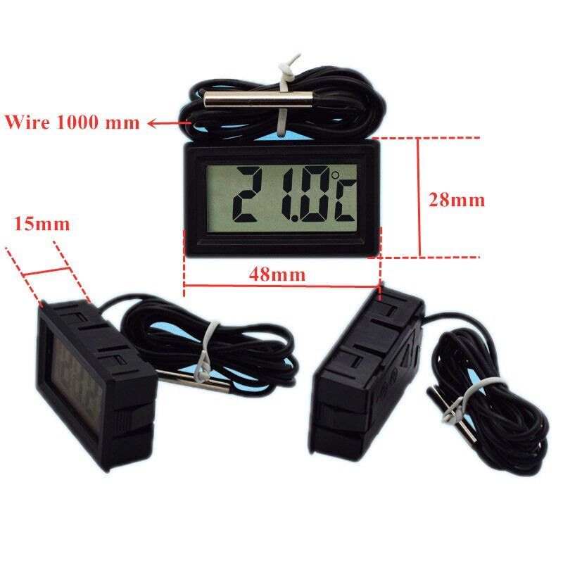Digitale Lcd Meet-50 Tot 110 Graden Celsius Auto T... – Vicedeal