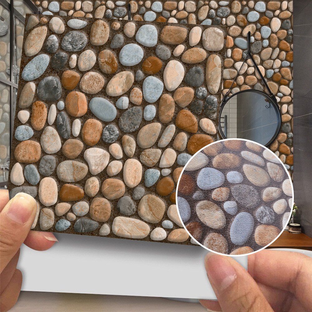 20 Pcs Waterproof DIY Retro Pebble Imitation Leath... – Grandado