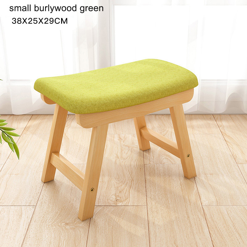 Small wood dinning stool home low stool sofa stool... – Vicedeal