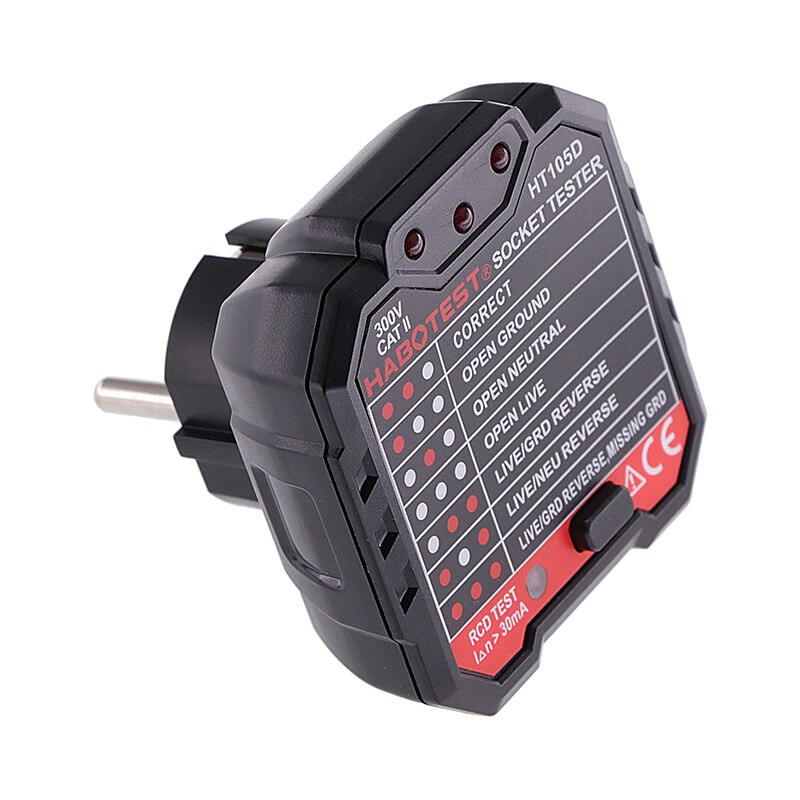 Socket Tester Pro Voltage Test Socket Detector Uk ... – Vicedeal