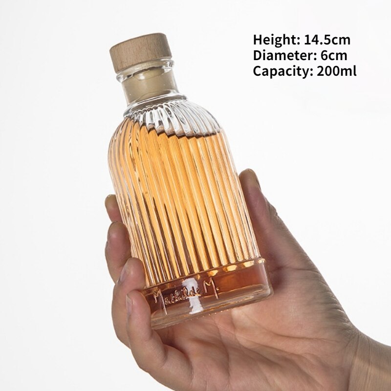 140-250ml Mini Diamond-Shaped Small Wine Bottle wi... – Vicedeal