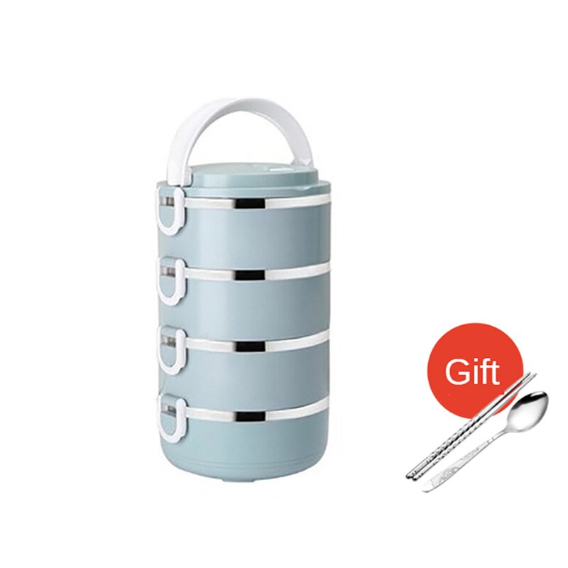 Microwave Stainless Steel Thermal Lunch Box Food S... – Vicedeal