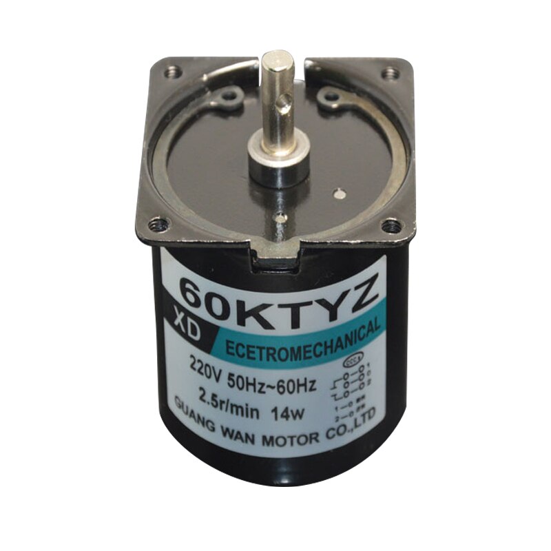 60 KTYZ AC motor 220 v 14 watt motor mini langsam ... – Grandado