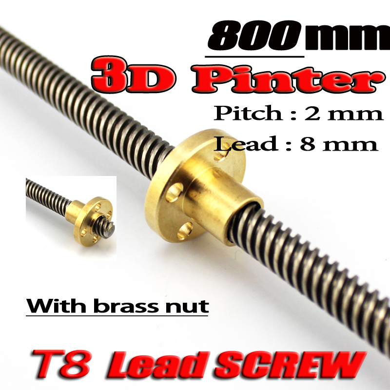 3D Printer THSL-800-8D Lead Screw Dia 8MM Pitch 2m... – Vicedeal