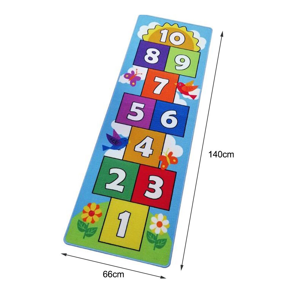 Hopscotch Grid Mat Play Space And Room Decor Machi... – Grandado