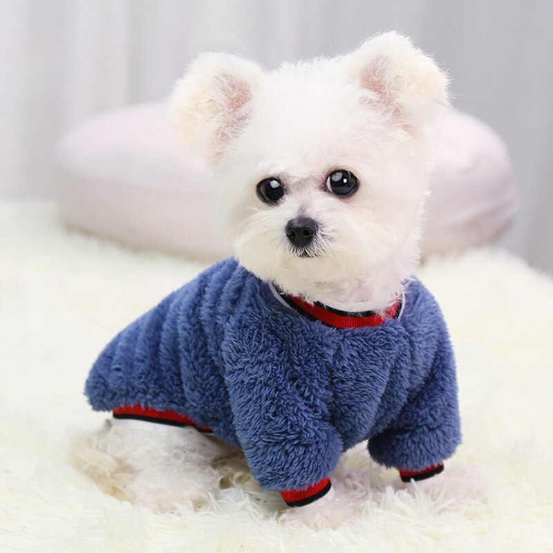 Ropa de dos patas para perro, suéter de lana de ov... – Grandado