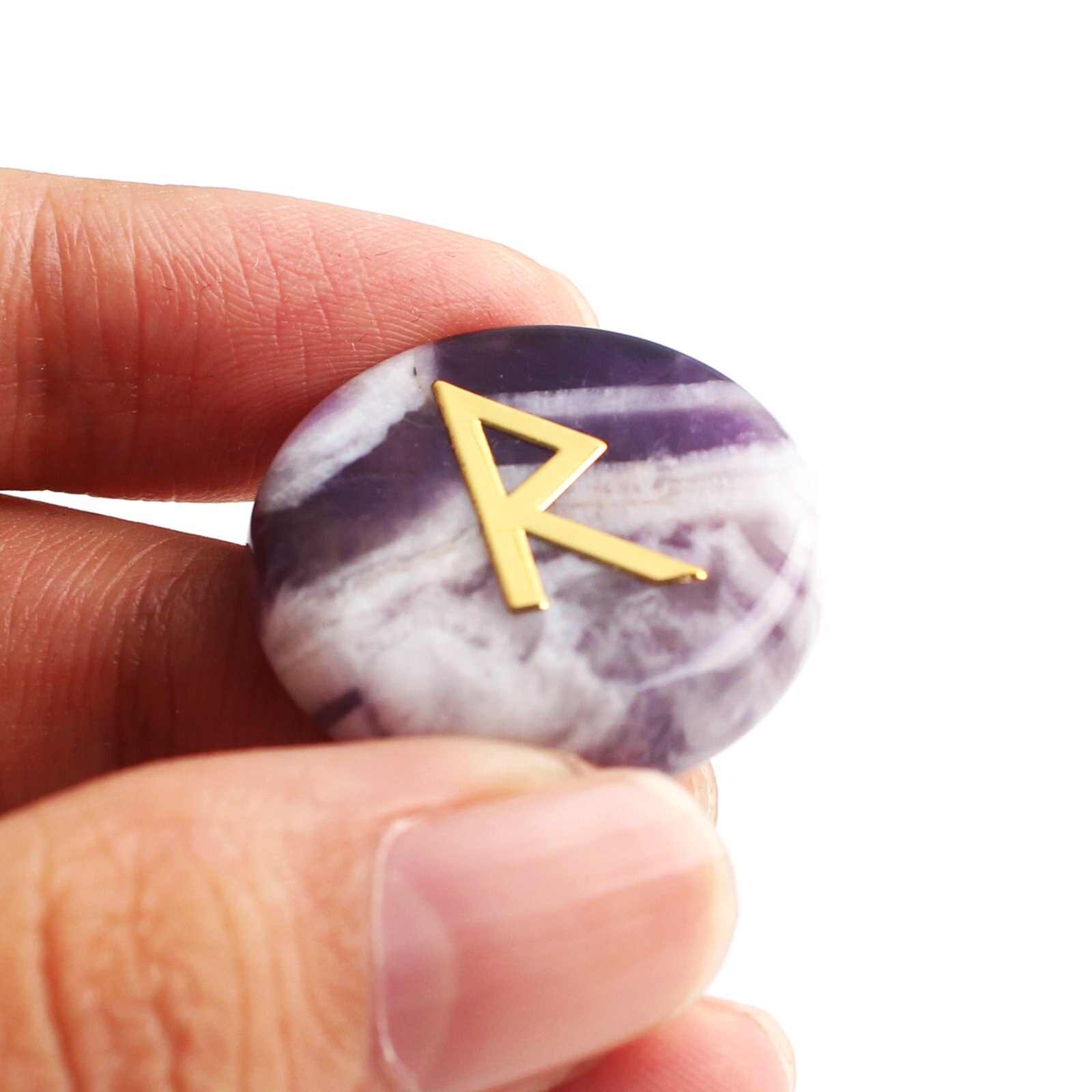 25pcs Magic Symbols Nickel Metal Runes Amulet Viki... – Grandado