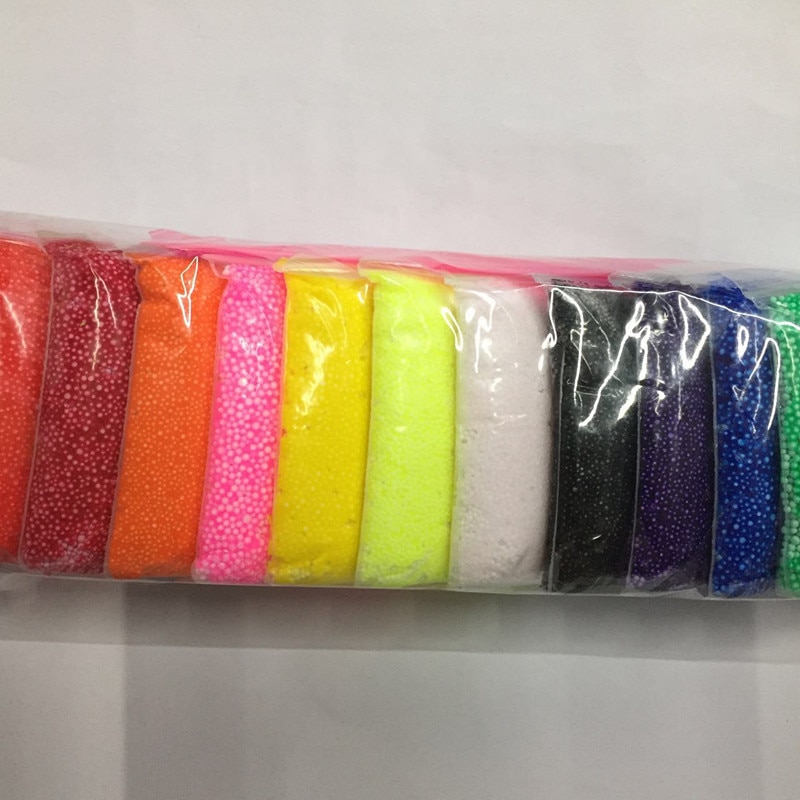 12 colors Handmade DIY Colorful Mud Snow Fluffy Sl... – Grandado