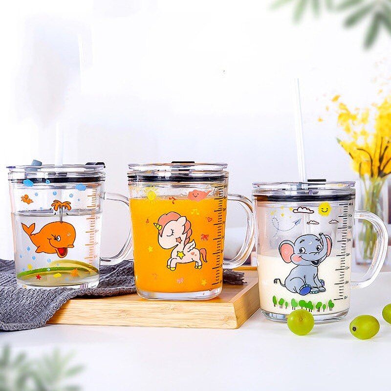 Creativity Kawaii Water Bottle Cartoons Straw Cup ... – Grandado