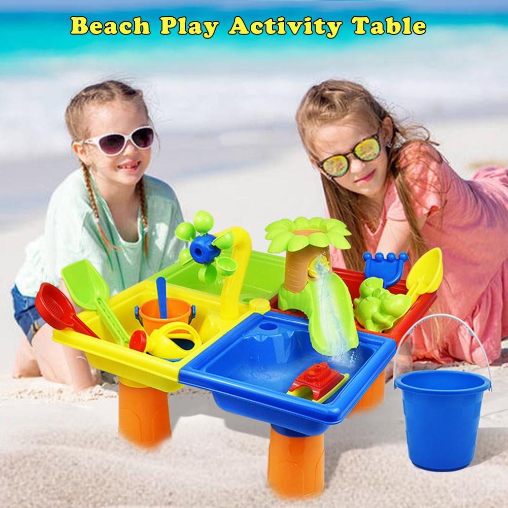 Beach Play Activity Table Kids Durable Realistic S... – Grandado
