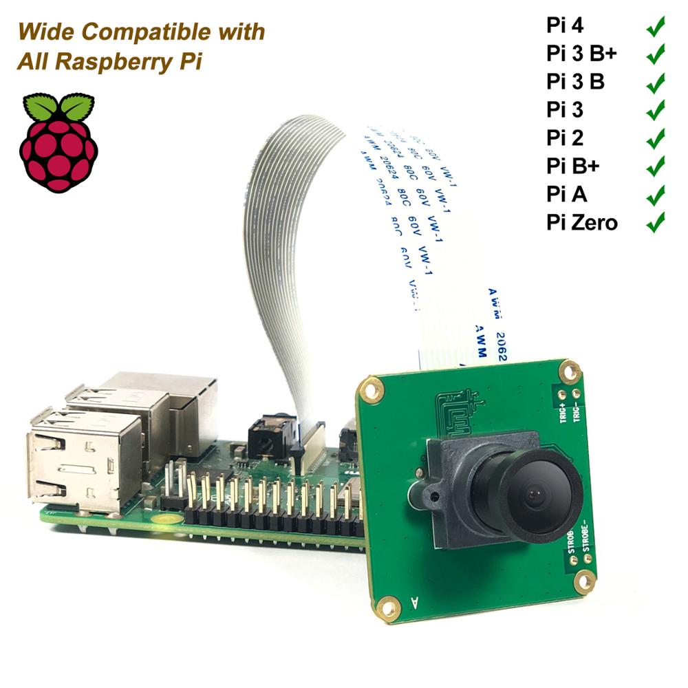 Raspberry Pi Industrial Camera OV9281 Monochrome G... – Grandado