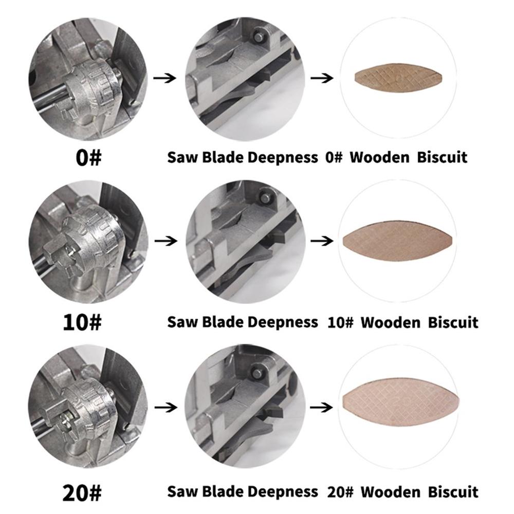 EU Plug 760W Biscuit Jointer Electric Tool Woodwor... – Vicedeal