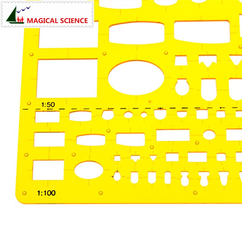 20cm plastic Sanitary ware drawing template Interior Superior building ...