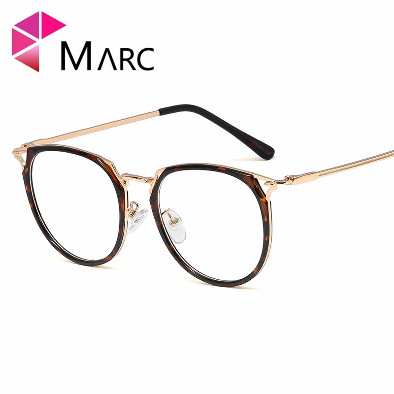 MARC Women Trendy Metal Frames Myopia Optical Lens... – Grandado