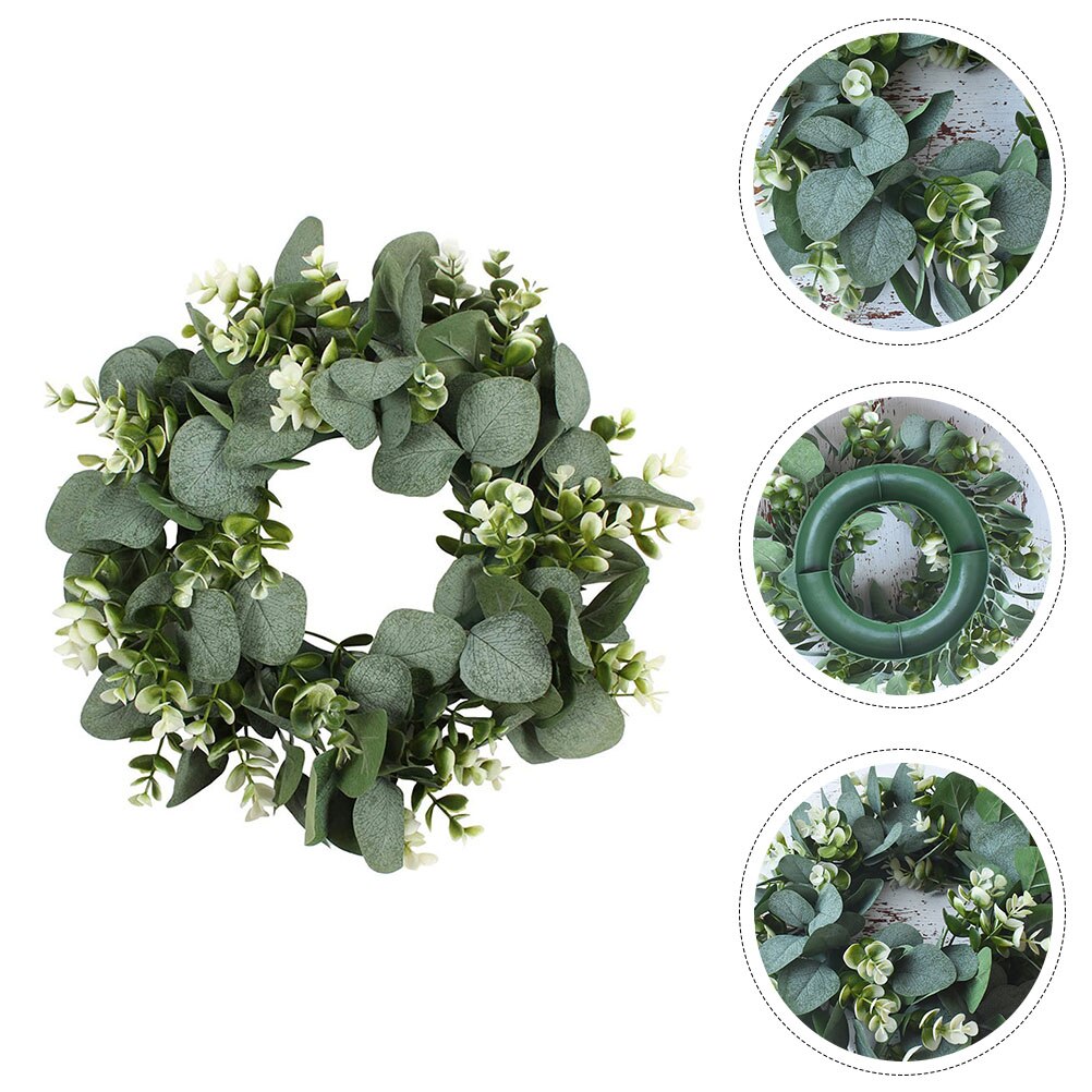 2pcs Eucalyptus Leaf Wreath Sturdy High Grade Dura... – Grandado