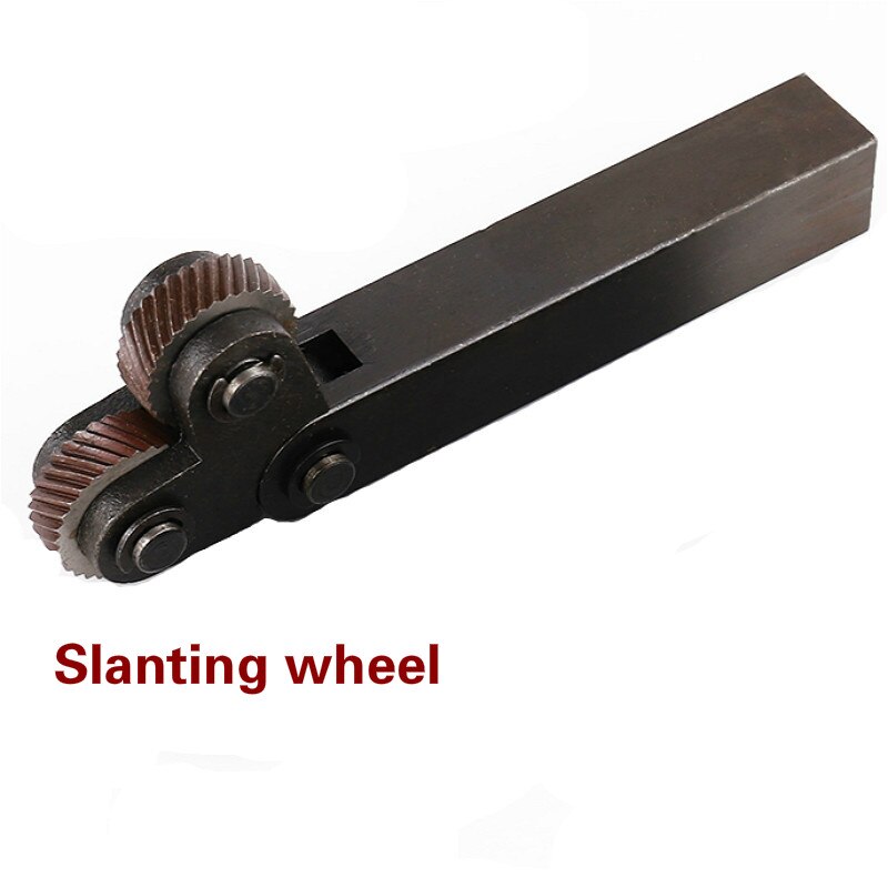 7pcs Steel Dual Wheel Knurling Tool Set with Diago... – Vicedeal