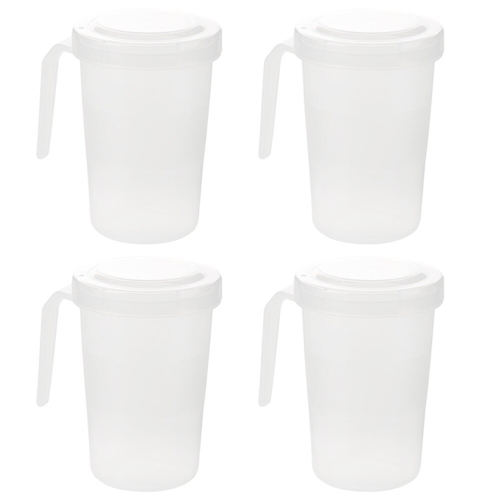 4 Pcs Cups Storage Containers Storage Glasses (Tra... – Vicedeal