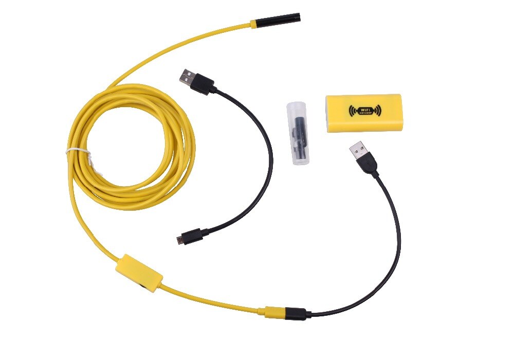 110B 1200P Endoscopy camera yellow support Android... – Grandado