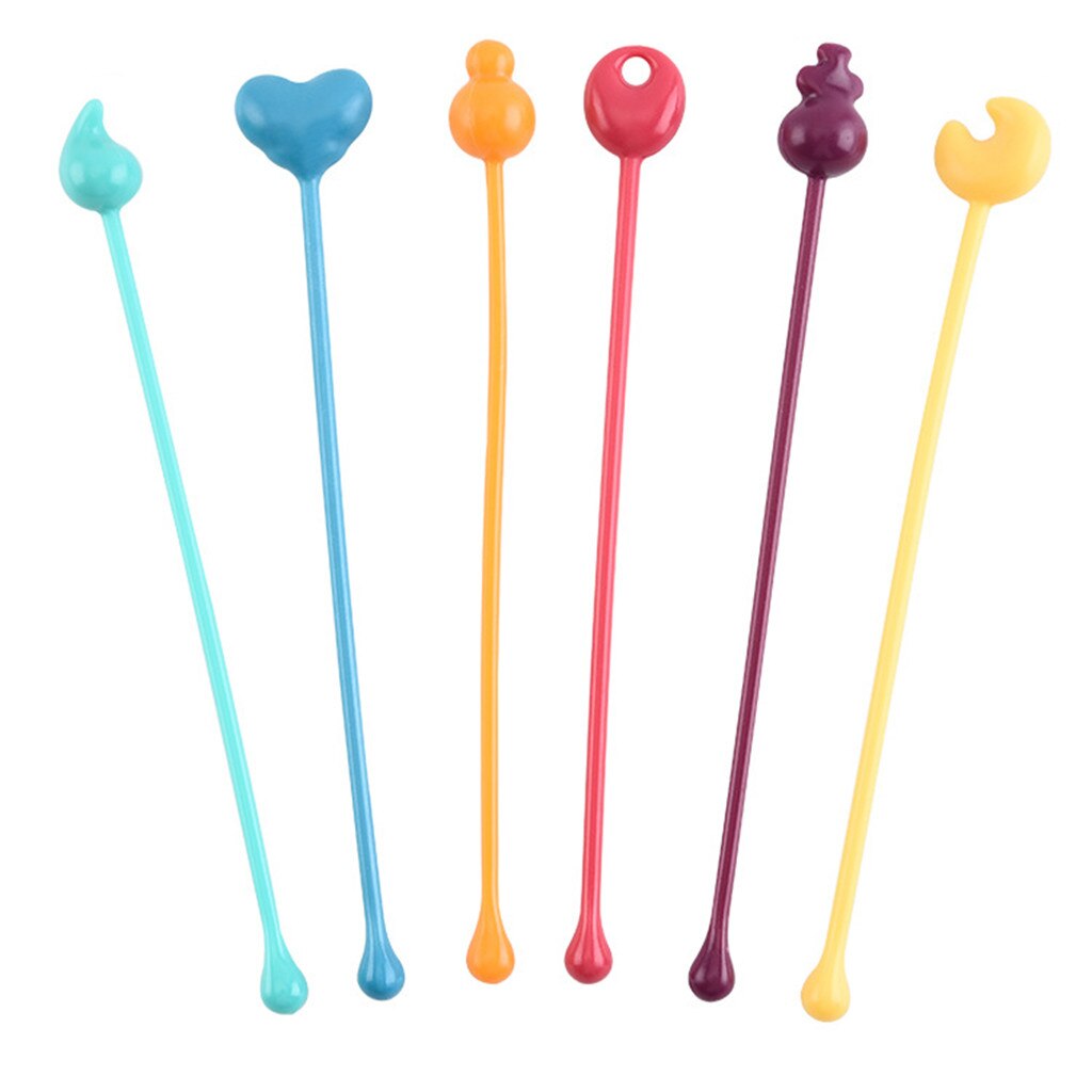 Hart Vorm Leuke Honing Coffe Swizzle Roeren Stok M... – Vicedeal