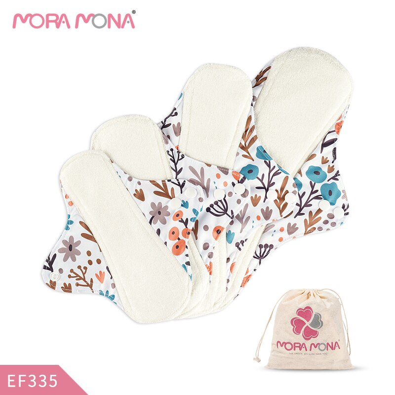 Mora Mona 4 Pcs /Pack Reusable Bamboo Fiber Cloth ... – Vicedeal