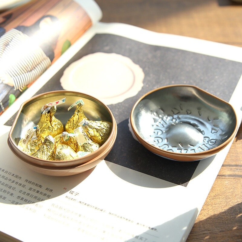 Tinplate Candy Box Donut Shaped Metal Empty Tins C... – Grandado