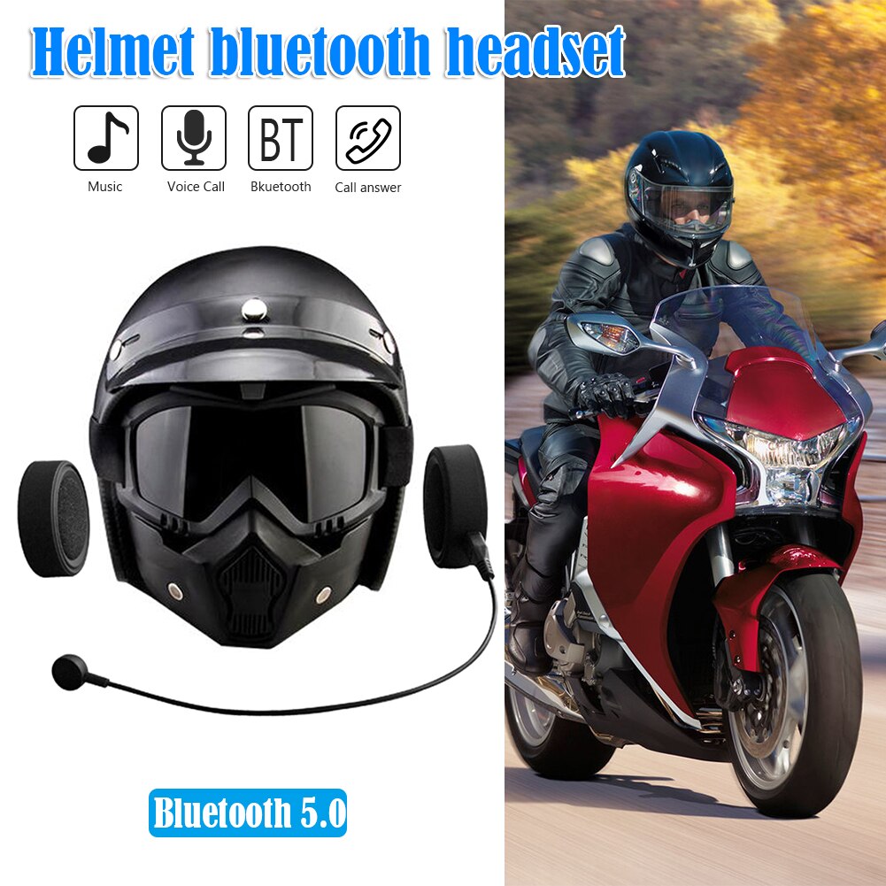 BT17 Bluetooth 5,0 Motorrad Helm Headset Wasserdic... – Grandado