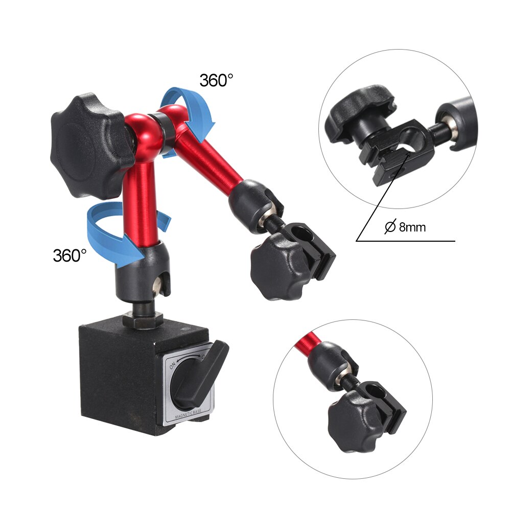 Dial Indicator Magnetic Base Holder Mini Leverage ... – Grandado