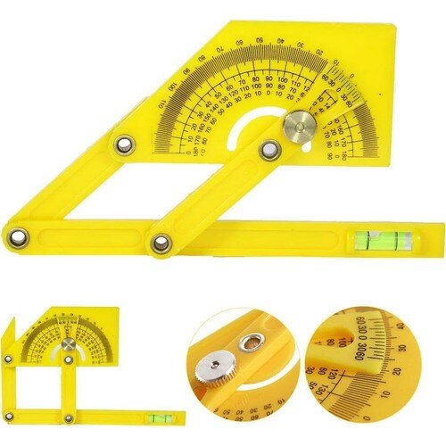 Plastic Goniometer Angle Finder Carpenter Protract... – Vicedeal