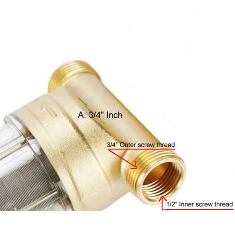 Water Filter Systeem Sediment Watering Filter 3/4 ... – Grandado