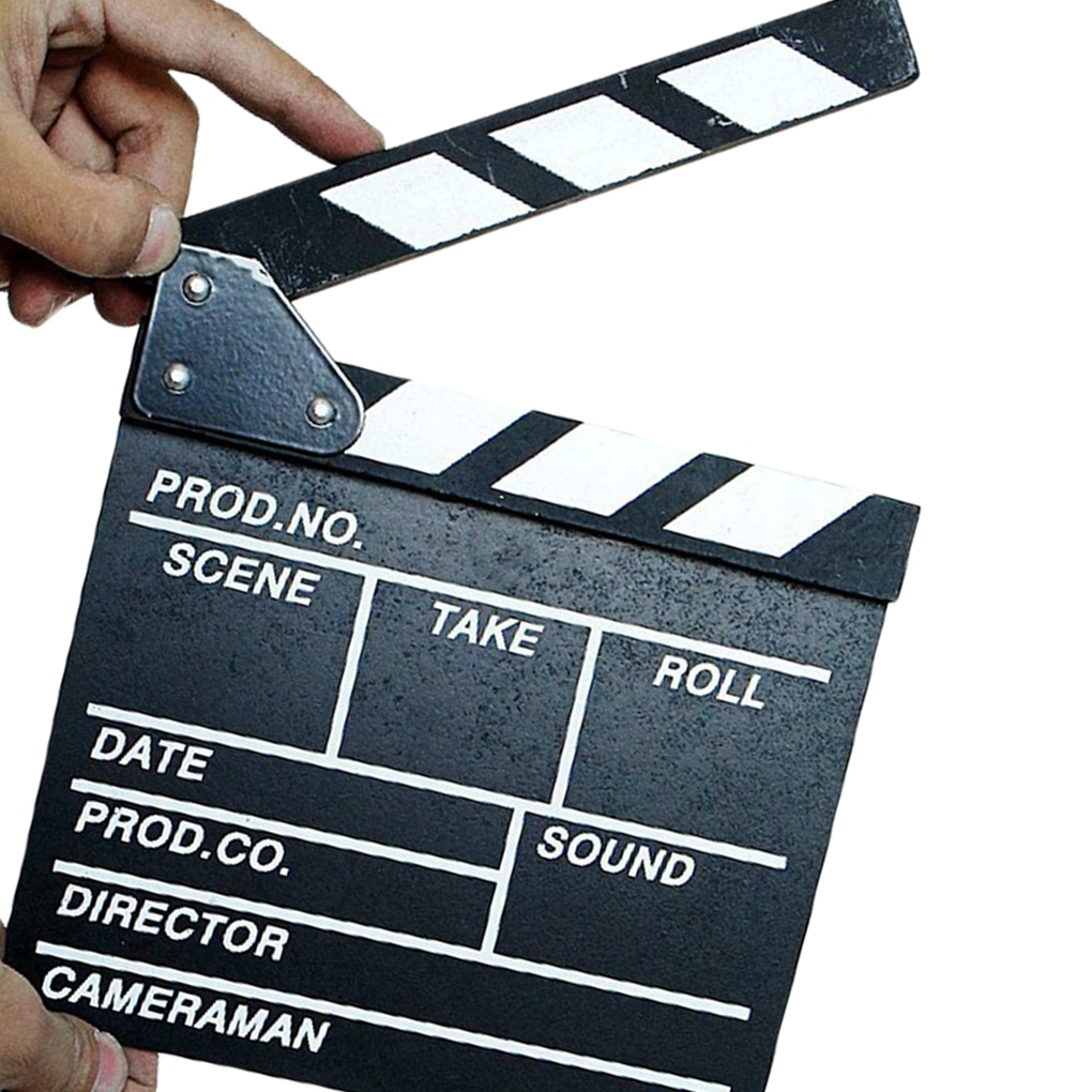 Director Video Scene Clapperboard TV Movie Clapper... – Vicedeal