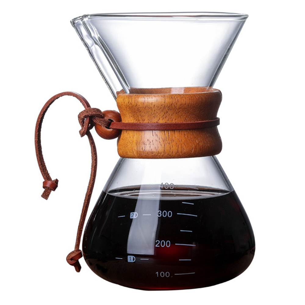 High Borosilicate Glass Coffee Drip Filter Pot V60... – Grandado