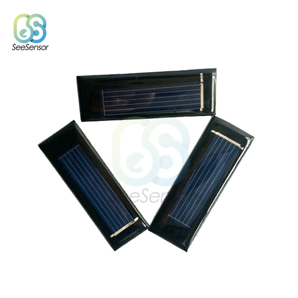 10Pcs Zonnepaneel 0.5V 100mA 0.05W Mini Zonnestels... – Vicedeal