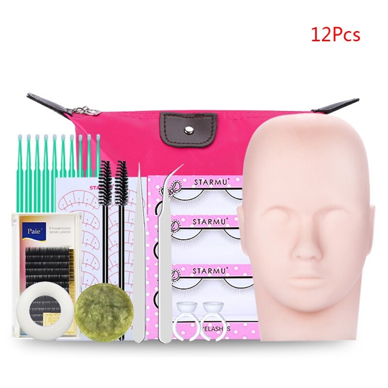 False Eyelash Extension Training Kit Exercise Prac... – Vicedeal