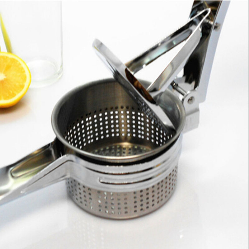 Big Size Stainless Steel Adjustable Potato Masher ... – Grandado