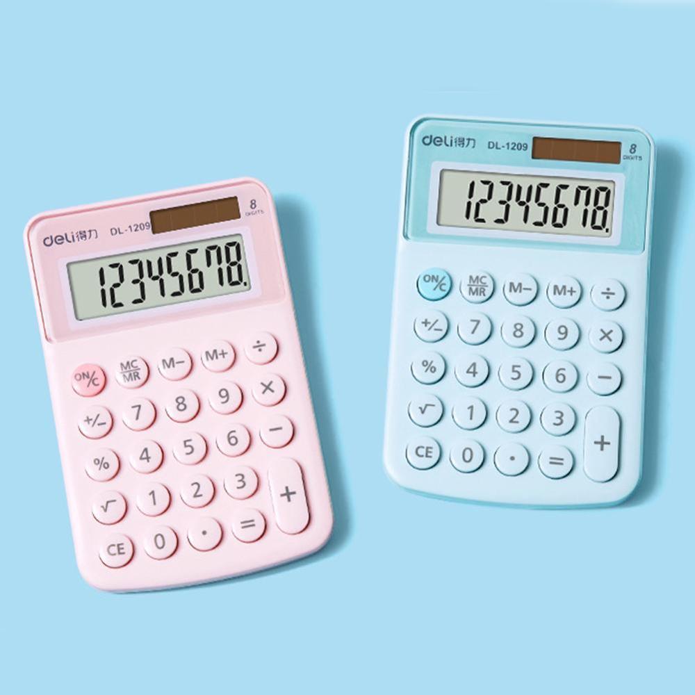 8-Digit Mini Calculator Cute Korean Candy Color Po... – Grandado