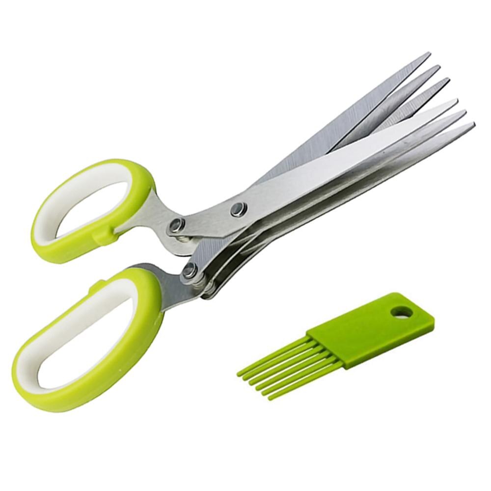3/4 Layers Vegetable scissors Laver tool cut Spice... – Grandado