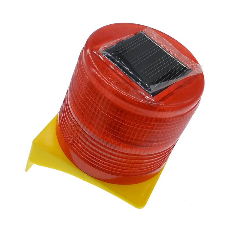 solar warning light traffic warning obstruction li... – Vicedeal