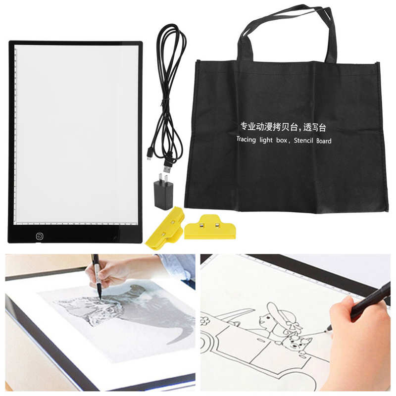 LED Light Pad Artcraft Tracing A4 Highlight Dimmab... – Vicedeal