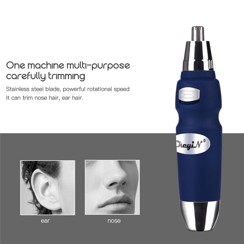 Mini Electric Nose Hair Trimmer Men No Pain Ear Ha... – Grandado
