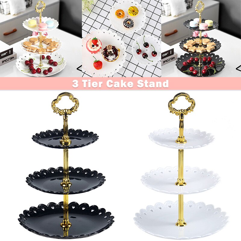 Petal Plastic Fruit Tray Three Layer Euro Style De... – Vicedeal