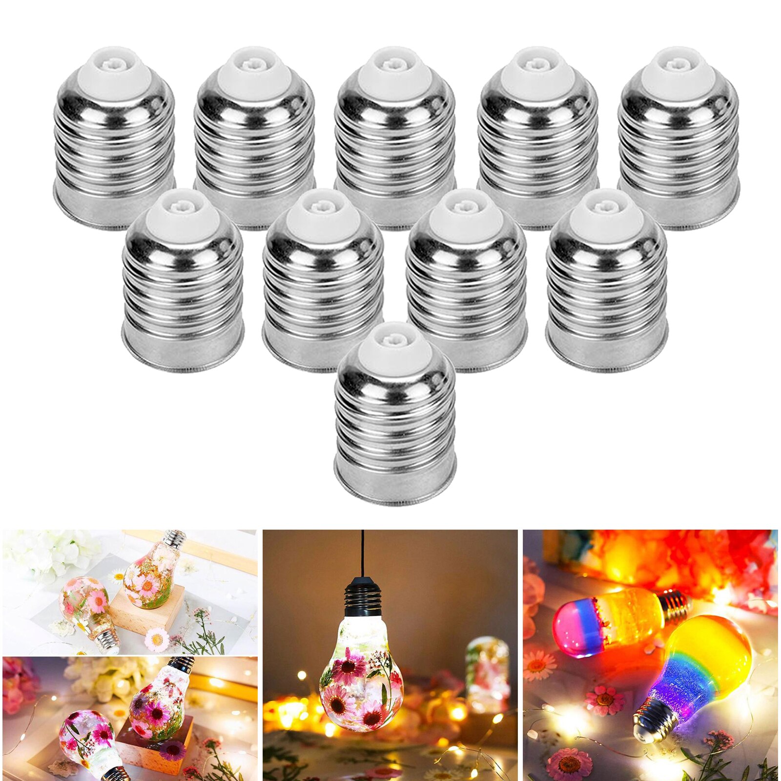 10x Led Lamp Cap Cover Gloeilamp Hars Mallen Voor ... – Grandado